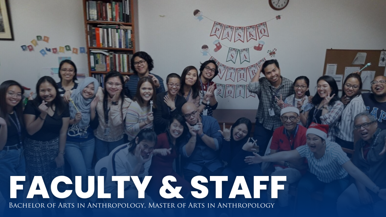 Faculty & Staff | AdDU Anthropology